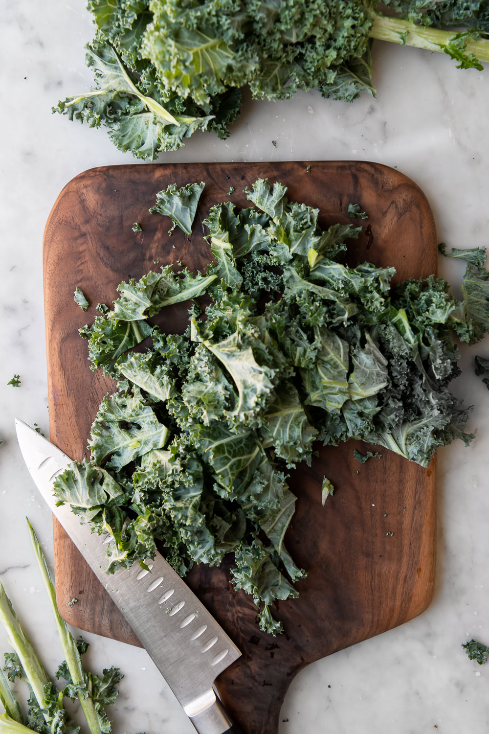 Garlicky Sautéed Kale | With Spice