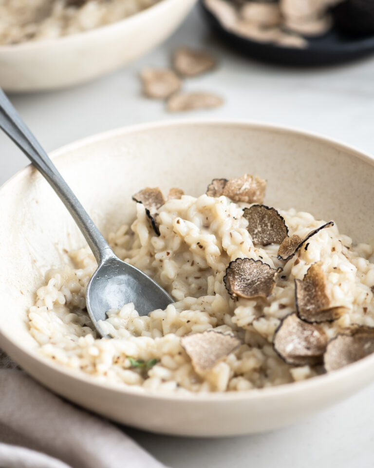Creamy Black Truffle Risotto | With Spice
