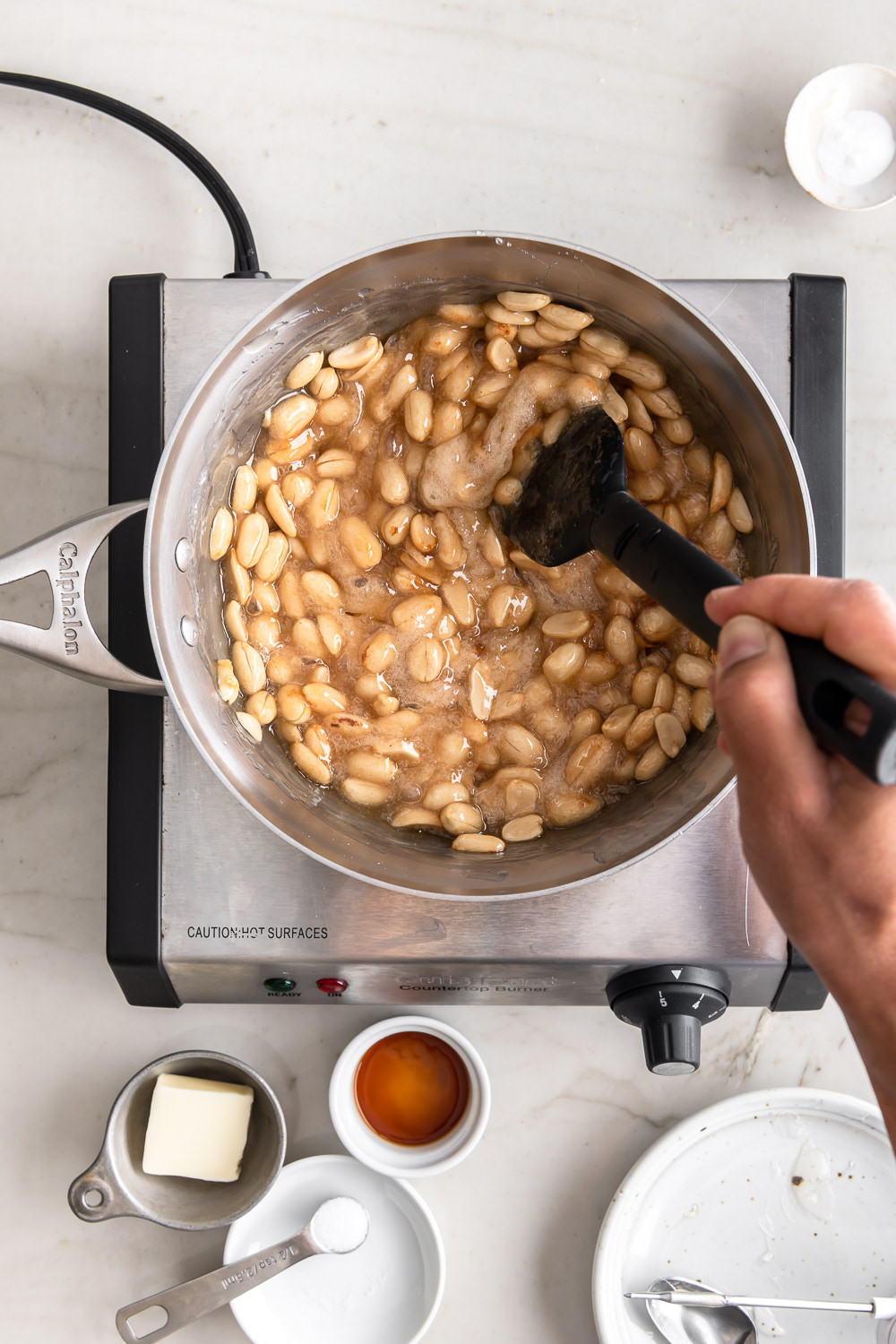 homemade peanut brittle | With Spice