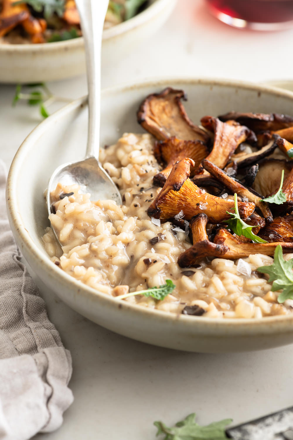 Creamy Wild Mushroom Risotto | With Spice