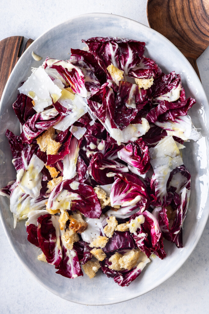 Radicchio Caesar Salad | With Spice